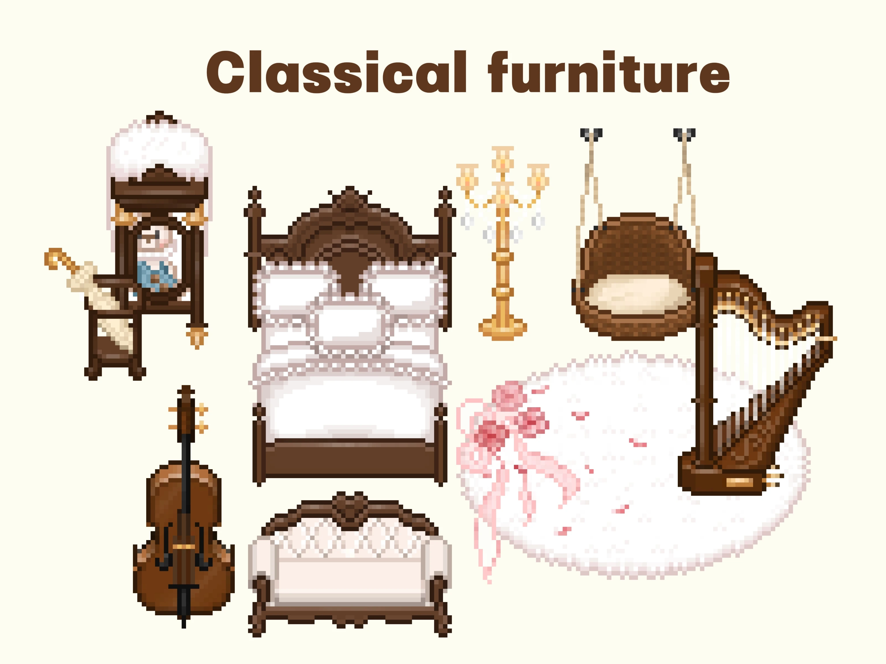 (AT)(CP)Classical-furniture - Gallery - Stardew Valley Mods - CurseForge