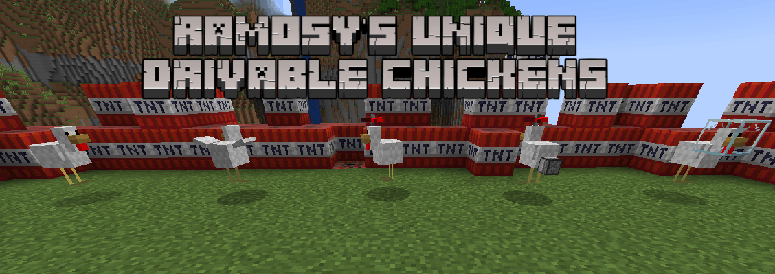 ramosy's Unique Drivable Chickens - Minecraft Mods - CurseForge