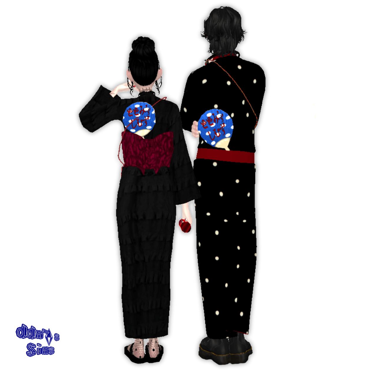C / Y2K Yukata M - Gallery - The Sims 4 Create a Sim - CurseForge