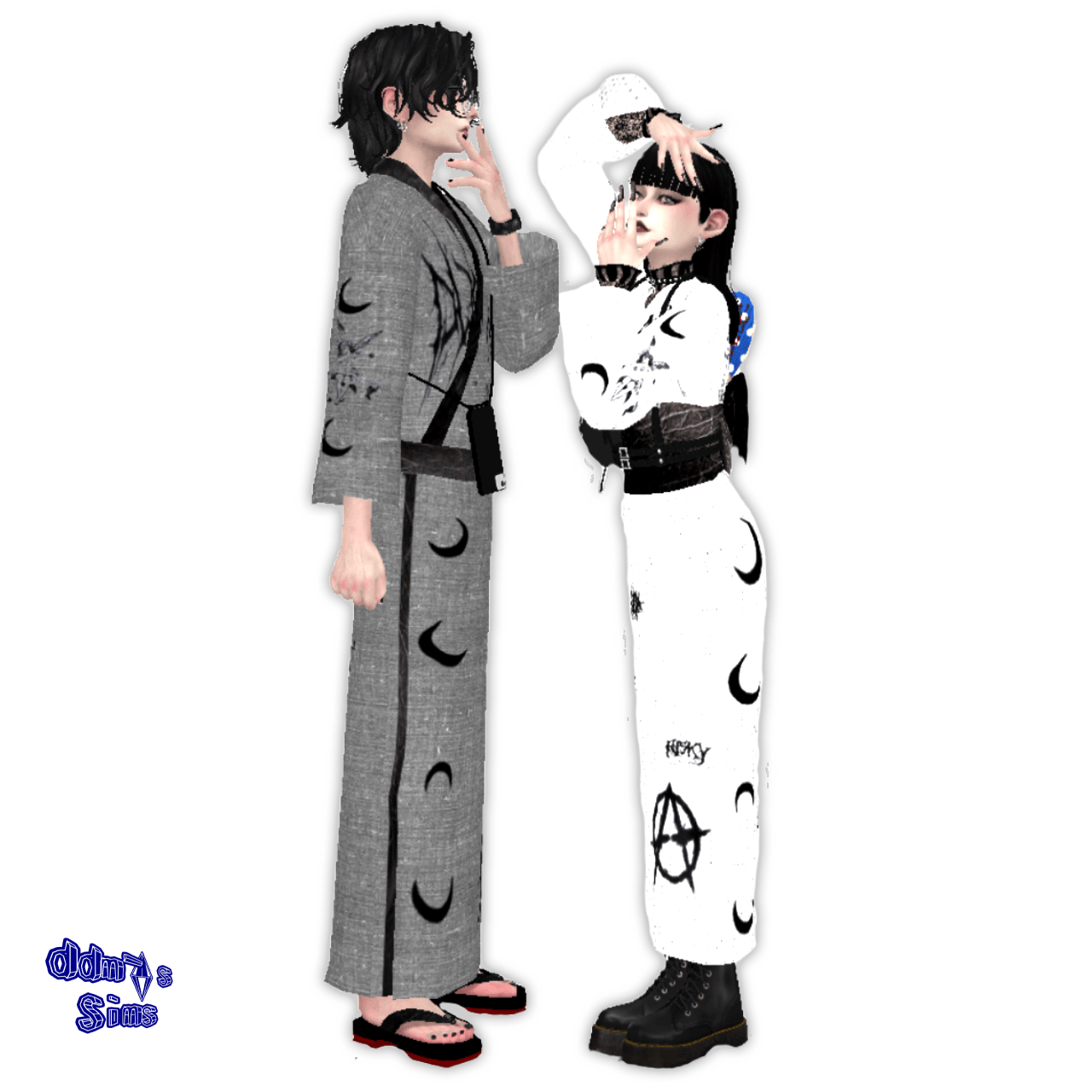 C / Y2K Yukata F - Gallery - The Sims 4 Create a Sim - CurseForge