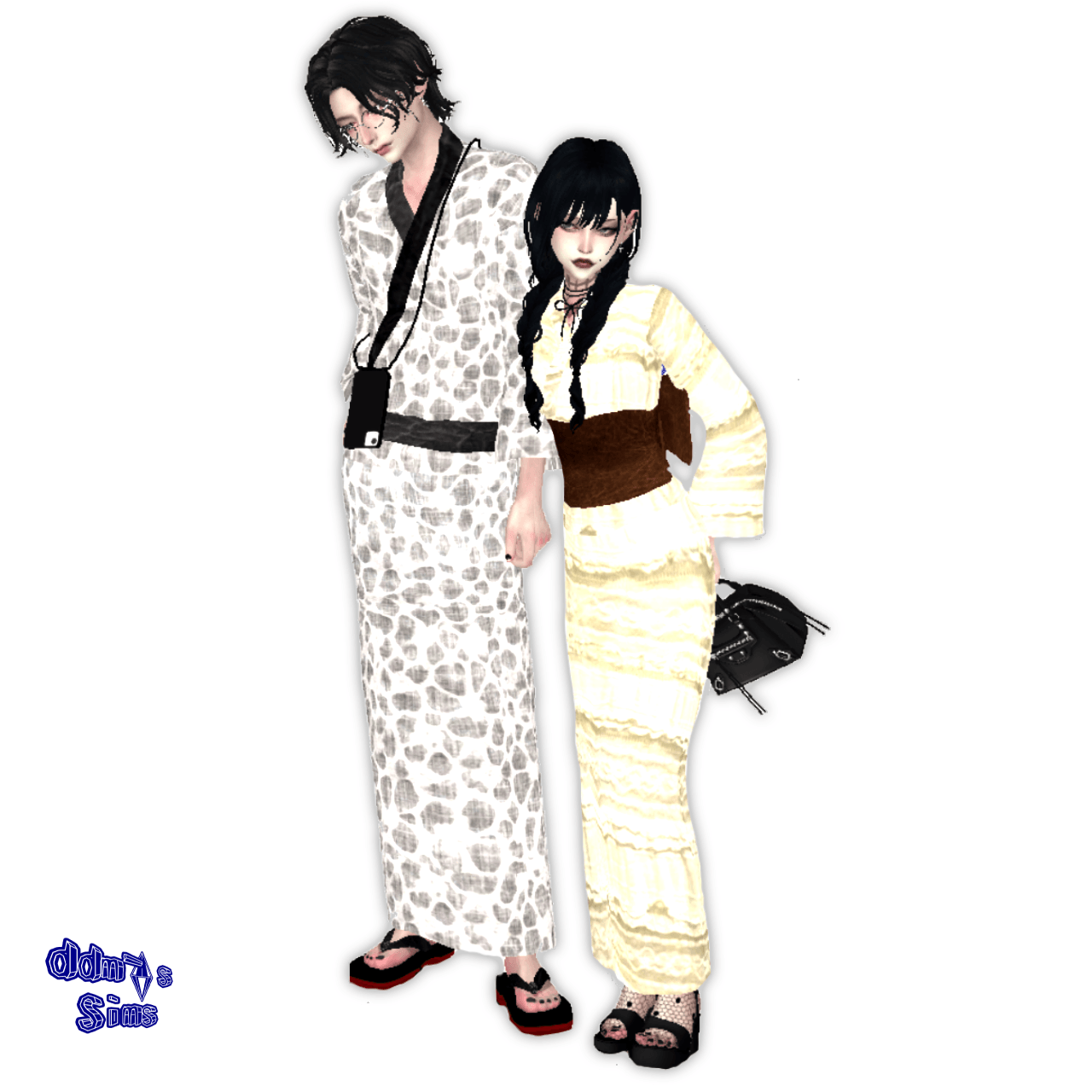 C / Y2K Yukata F - Gallery - The Sims 4 Create a Sim - CurseForge