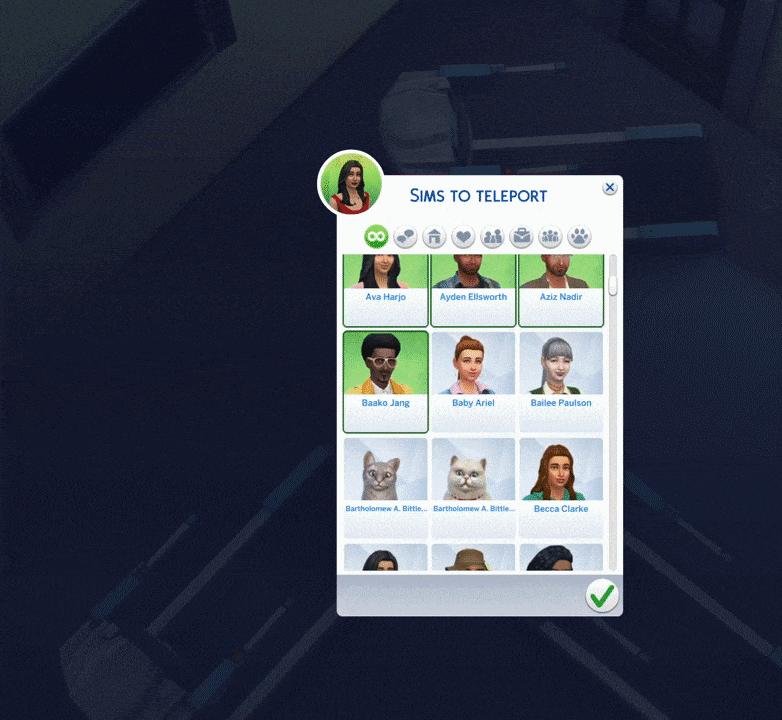 Teleport Sims Interactions - Gallery - The Sims 4 Mods - CurseForge