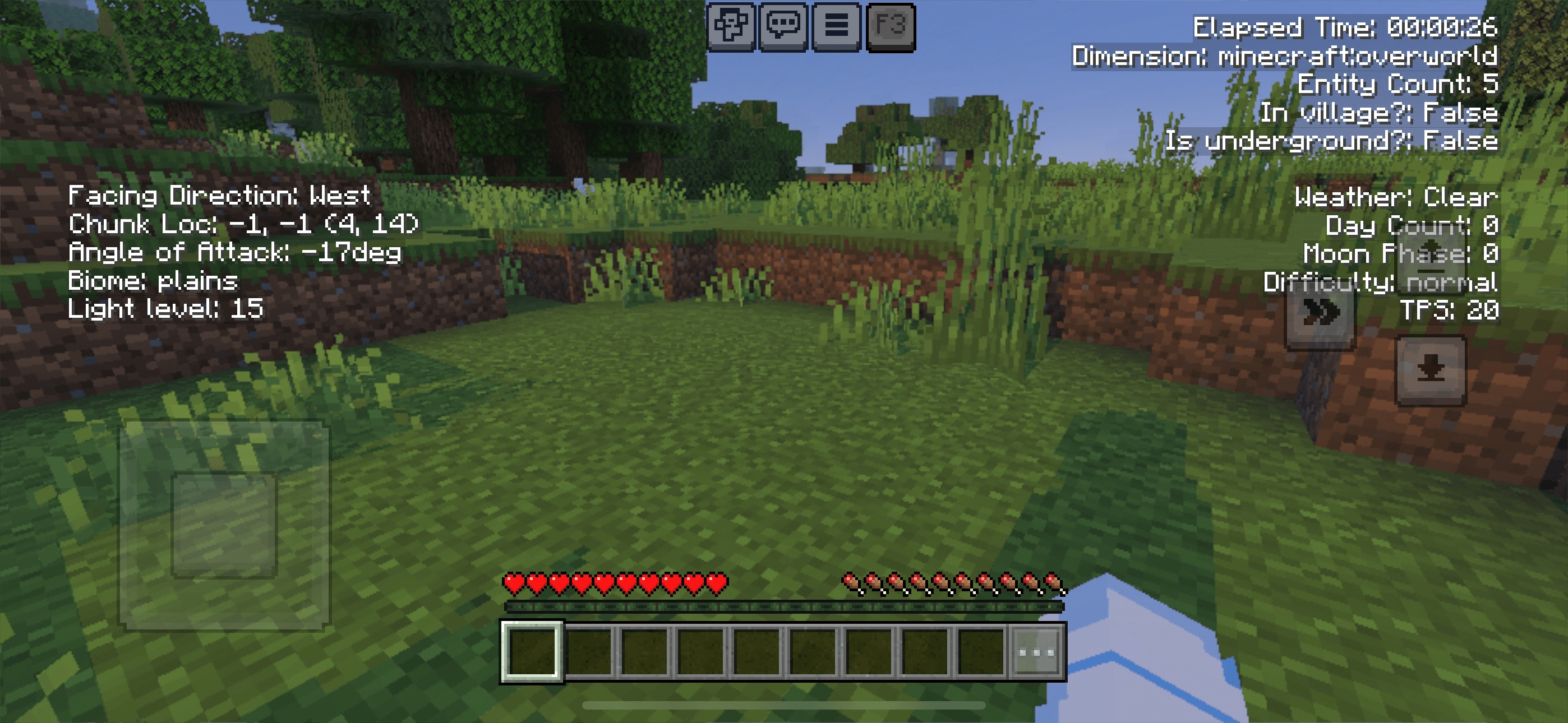 F3 Debug Screen - Minecraft Bedrock Addons - CurseForge