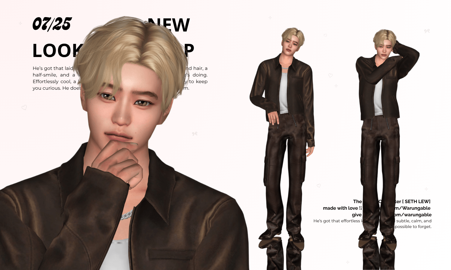 SETH LEW - Gallery - The Sims 4 Sims / Households - CurseForge