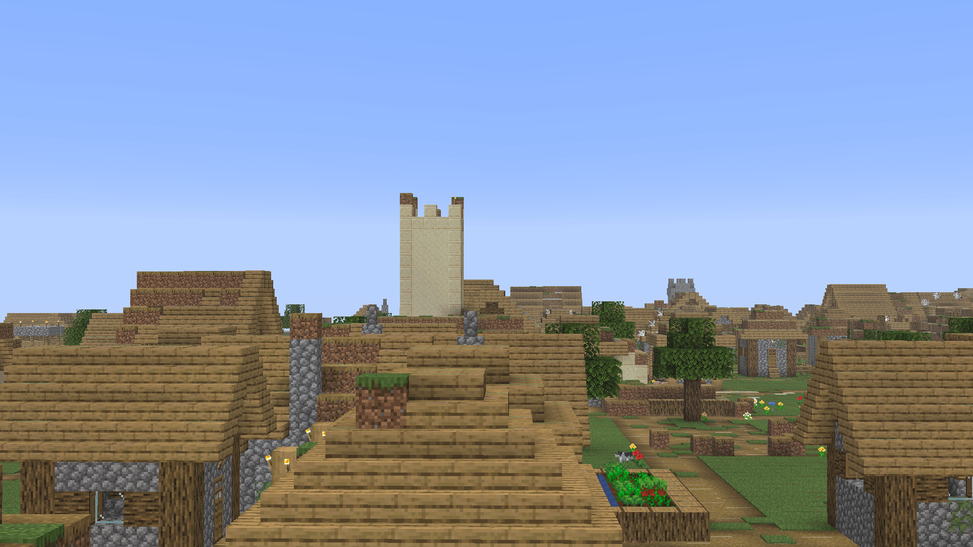 Mega Village - Gallery - Minecraft Worlds - CurseForge