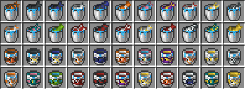 fish bucket variants - Gallery - Minecraft Resource Packs - CurseForge