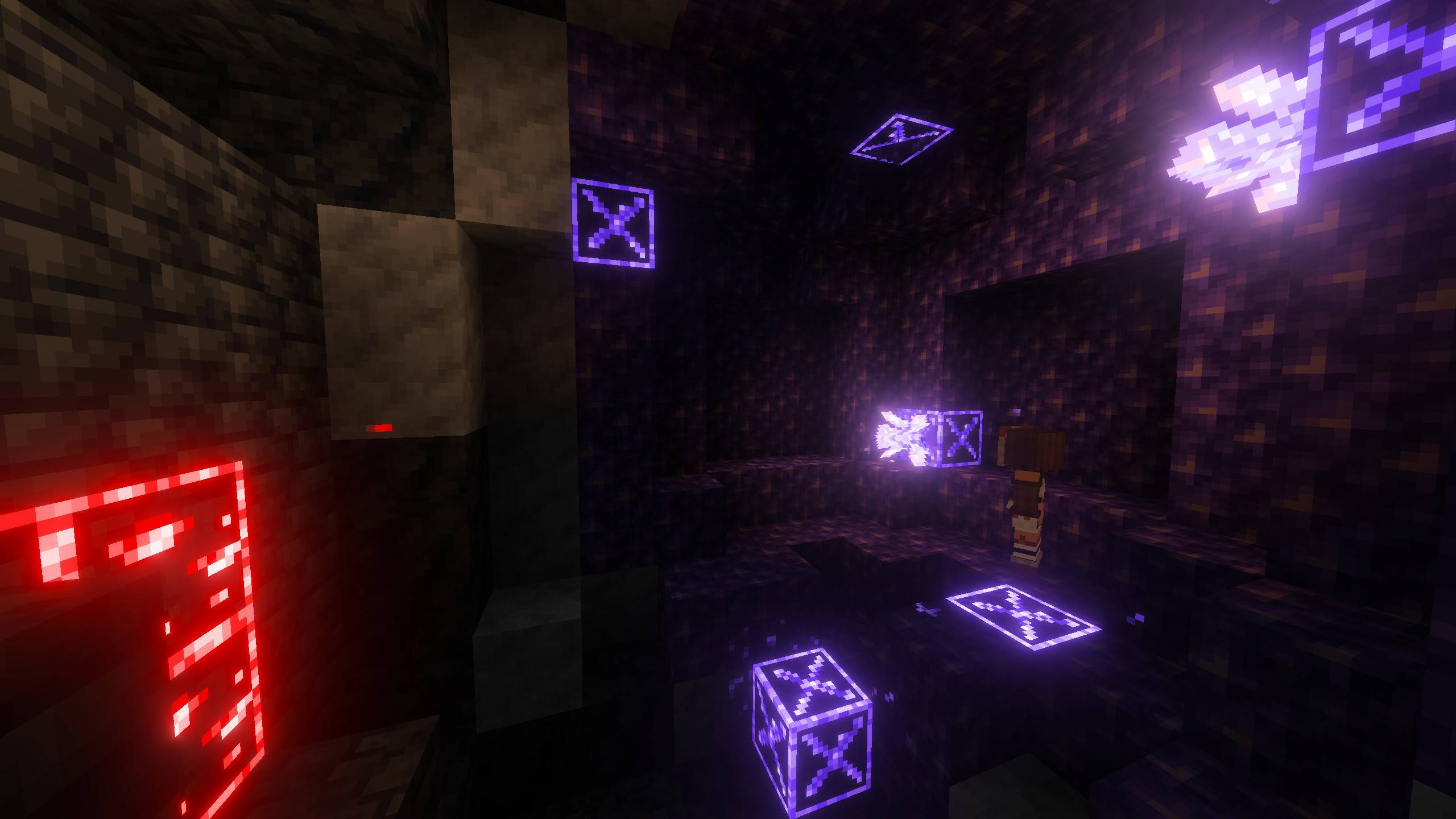 Emissive Ores - Gallery - Minecraft Bedrock Texture Packs - CurseForge