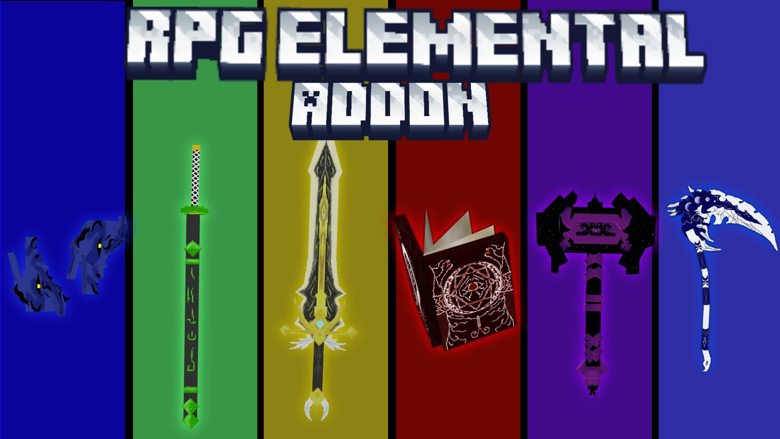 RPG Elemental Weapon - Gallery - Minecraft Bedrock Addons - CurseForge