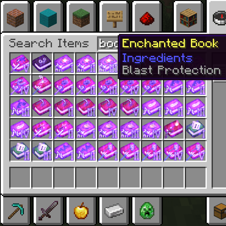 Clear Enchanted Books - Gallery - Minecraft Resource Packs - CurseForge