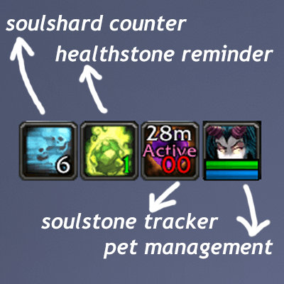 Warlock Buttons - Gallery - World of Warcraft Addons - CurseForge