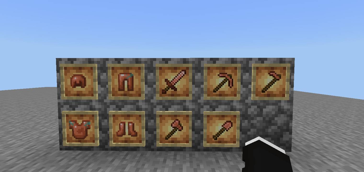 Dezast's Copper Equipments Reimagined - Gallery - Minecraft Bedrock Texture Packs - CurseForge