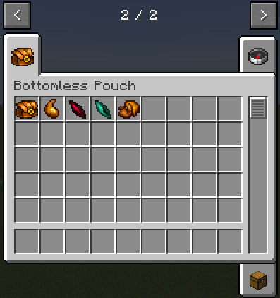 Bottomless Pouch [Enhanced!] - Gallery - Minecraft Mods - CurseForge