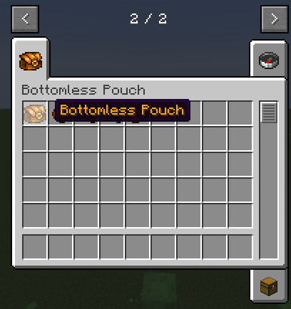 Bottomless Pouch [Enhanced!] - Gallery - Minecraft Mods - CurseForge