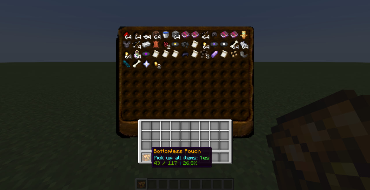 Bottomless Pouch [Enhanced!] - Gallery - Minecraft Mods - CurseForge