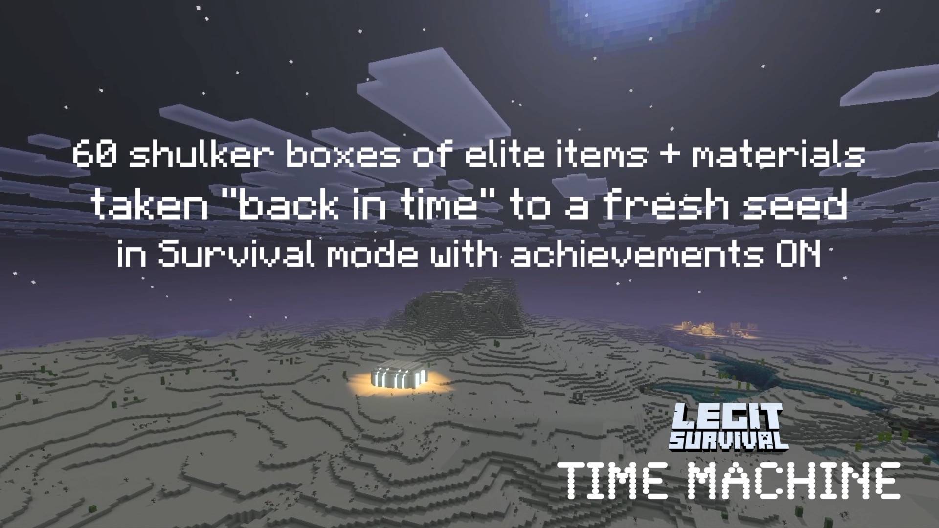 Legit Survival Time Machine - Gallery - Minecraft Bedrock Maps - CurseForge