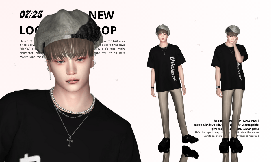 LUKE KEN - Gallery - The Sims 4 Sims / Households - CurseForge