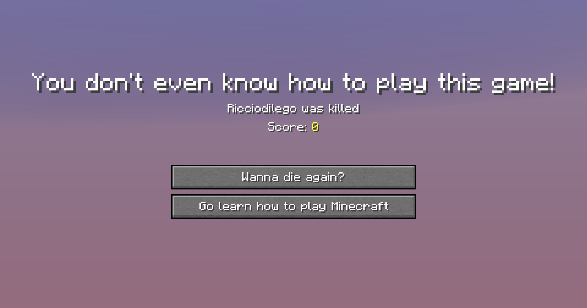 Death Messages Refreshed - Gallery - Minecraft Resource Packs - CurseForge