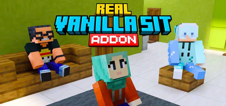 Real Vanilla Sit - Minecraft Bedrock Addons - CurseForge
