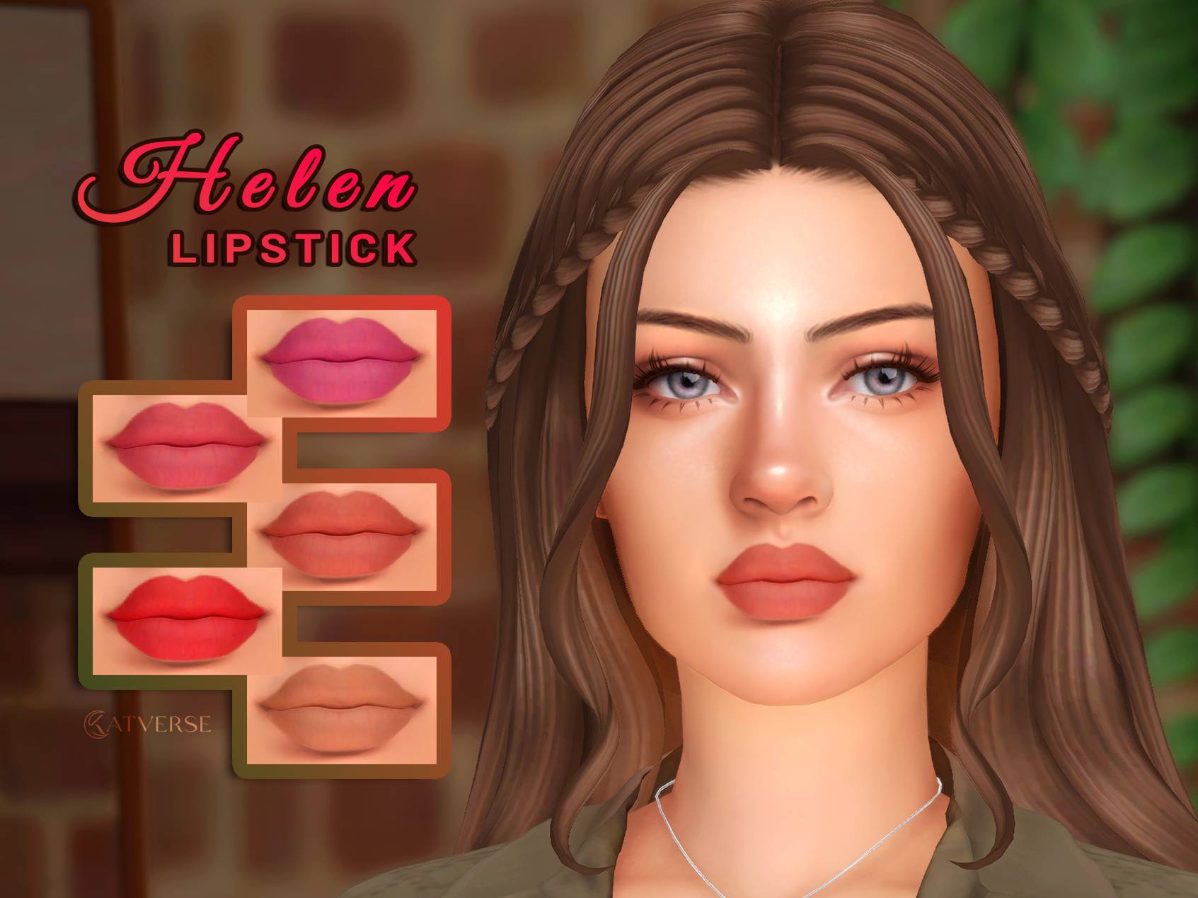 Helen Lipstick - Gallery - The Sims 4 Create a Sim - CurseForge