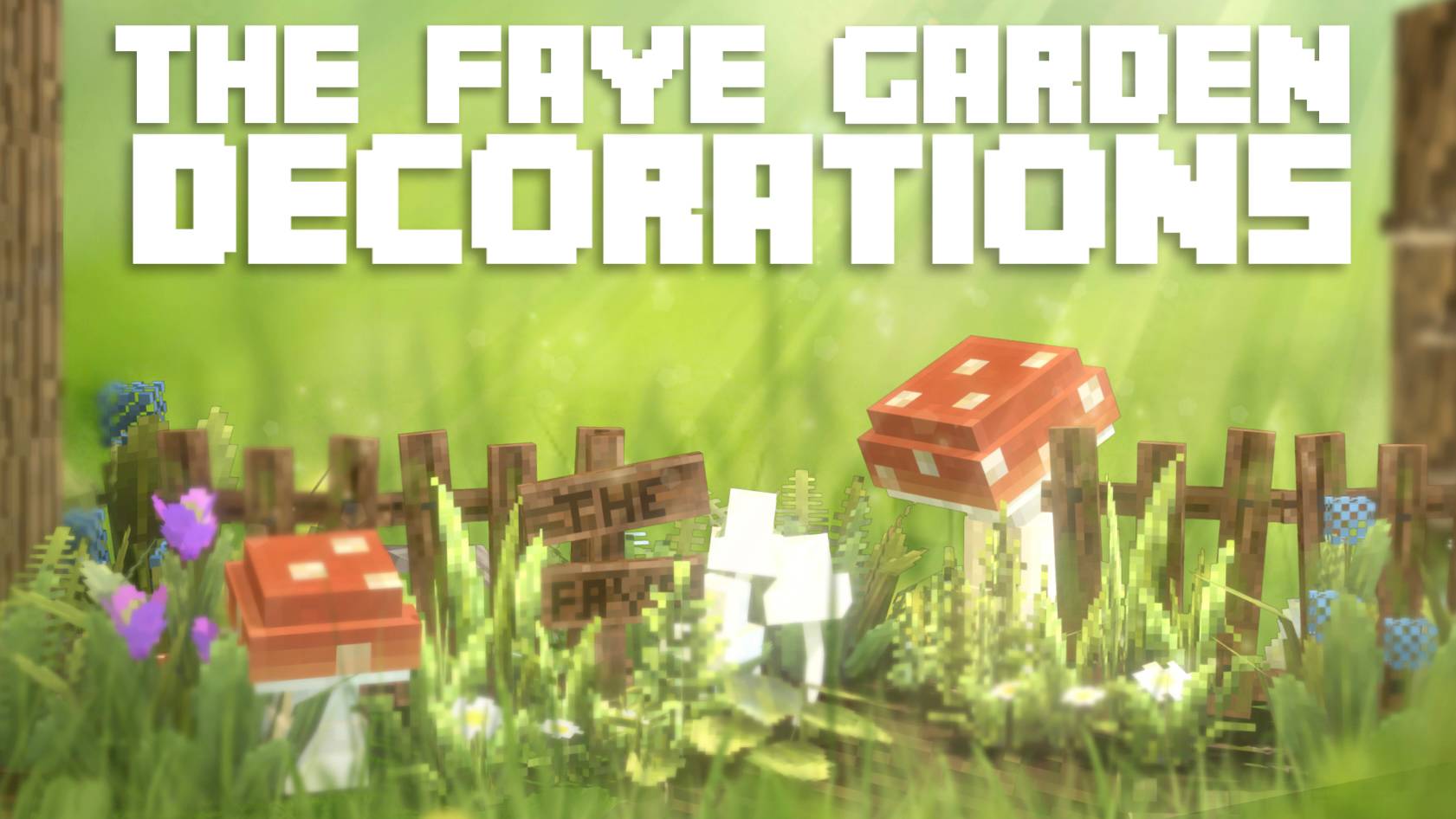 The Faye Garden Decorations Pack - Gallery - Minecraft Bedrock Addons ...