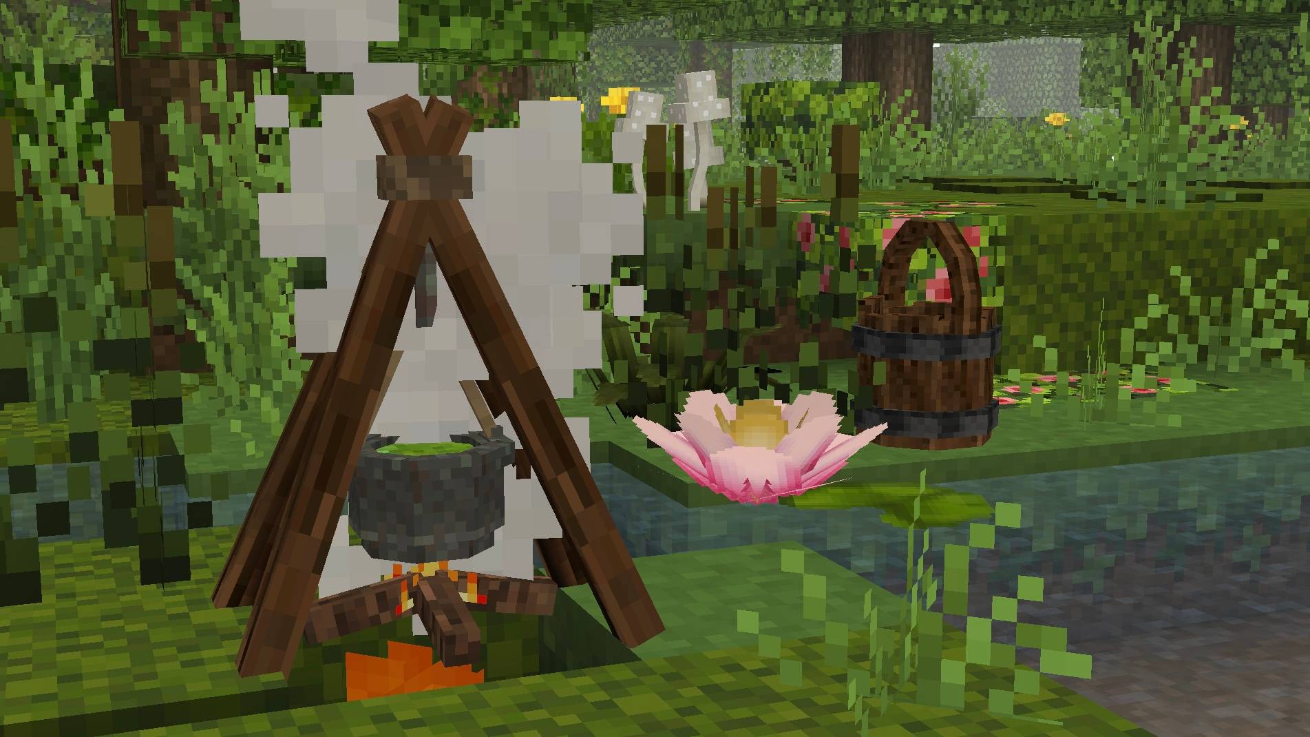 The Faye Garden Decorations Pack - Gallery - Minecraft Bedrock Addons - CurseForge