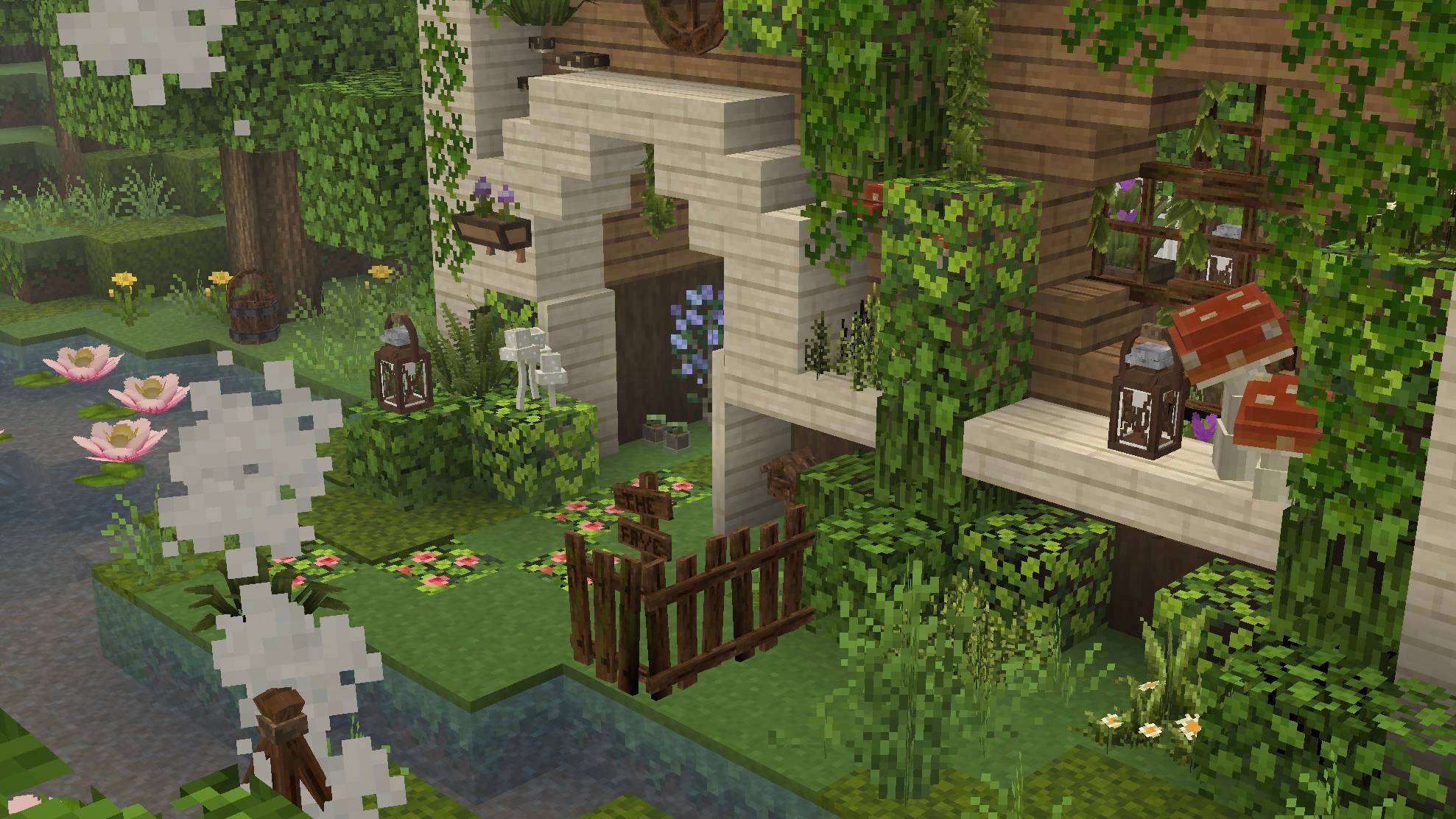 The Faye Garden Decorations Pack - Gallery - Minecraft Bedrock Addons - CurseForge