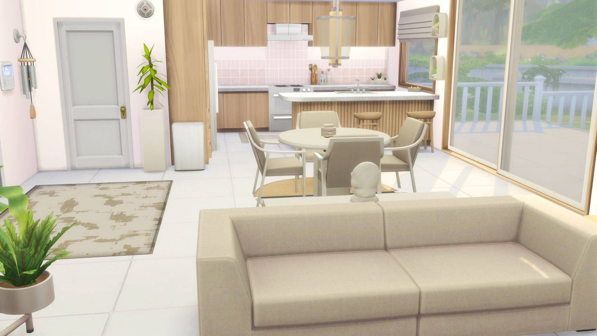 Simple Living Lounge & Dining - The Sims 4 Rooms / Lots - CurseForge