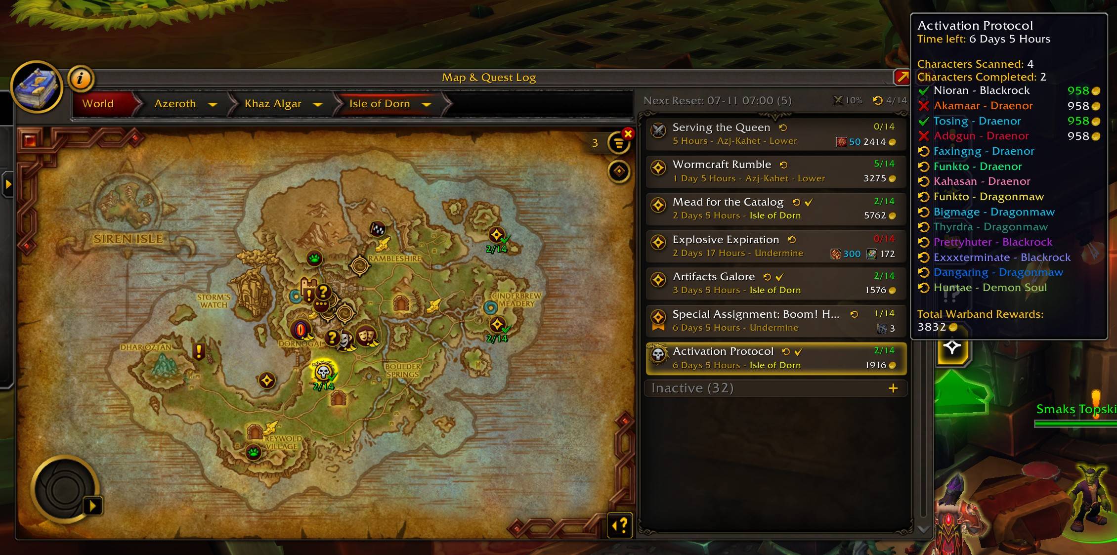Warband World Quest - Multi-character World Quests Tracker - World of Warcraft Addons - CurseForge