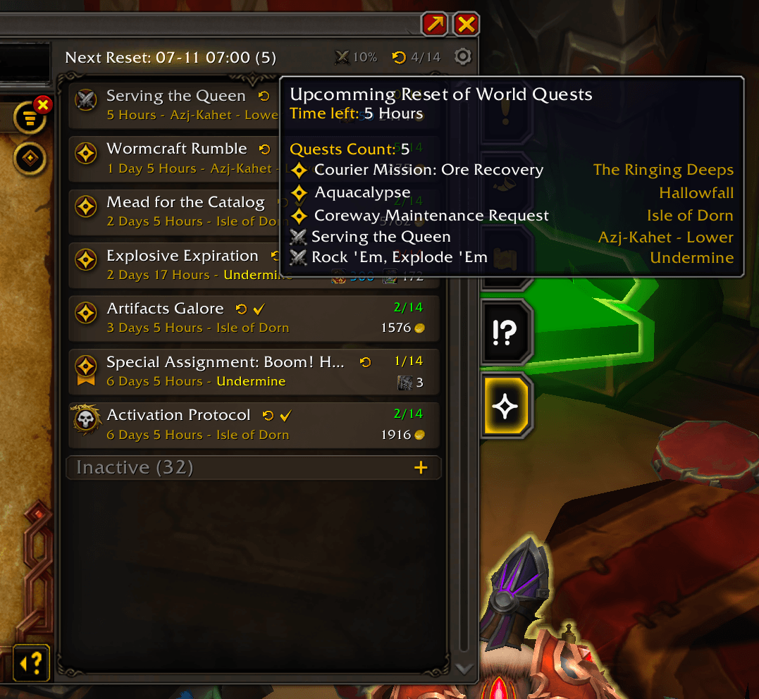 Warband World Quest - Multi-character World Quests Tracker - World of Warcraft Addons - CurseForge