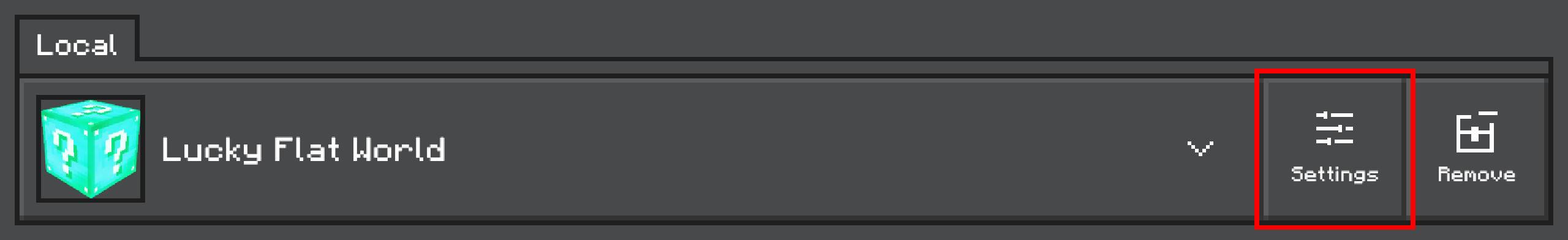 Lucky Flat World V1.3 - Minecraft Bedrock Maps - CurseForge