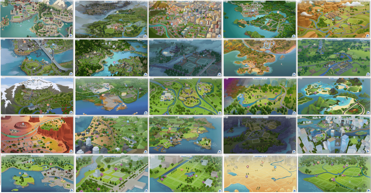 Empty worlds version 5 - Gallery - The Sims 4 Worlds - CurseForge