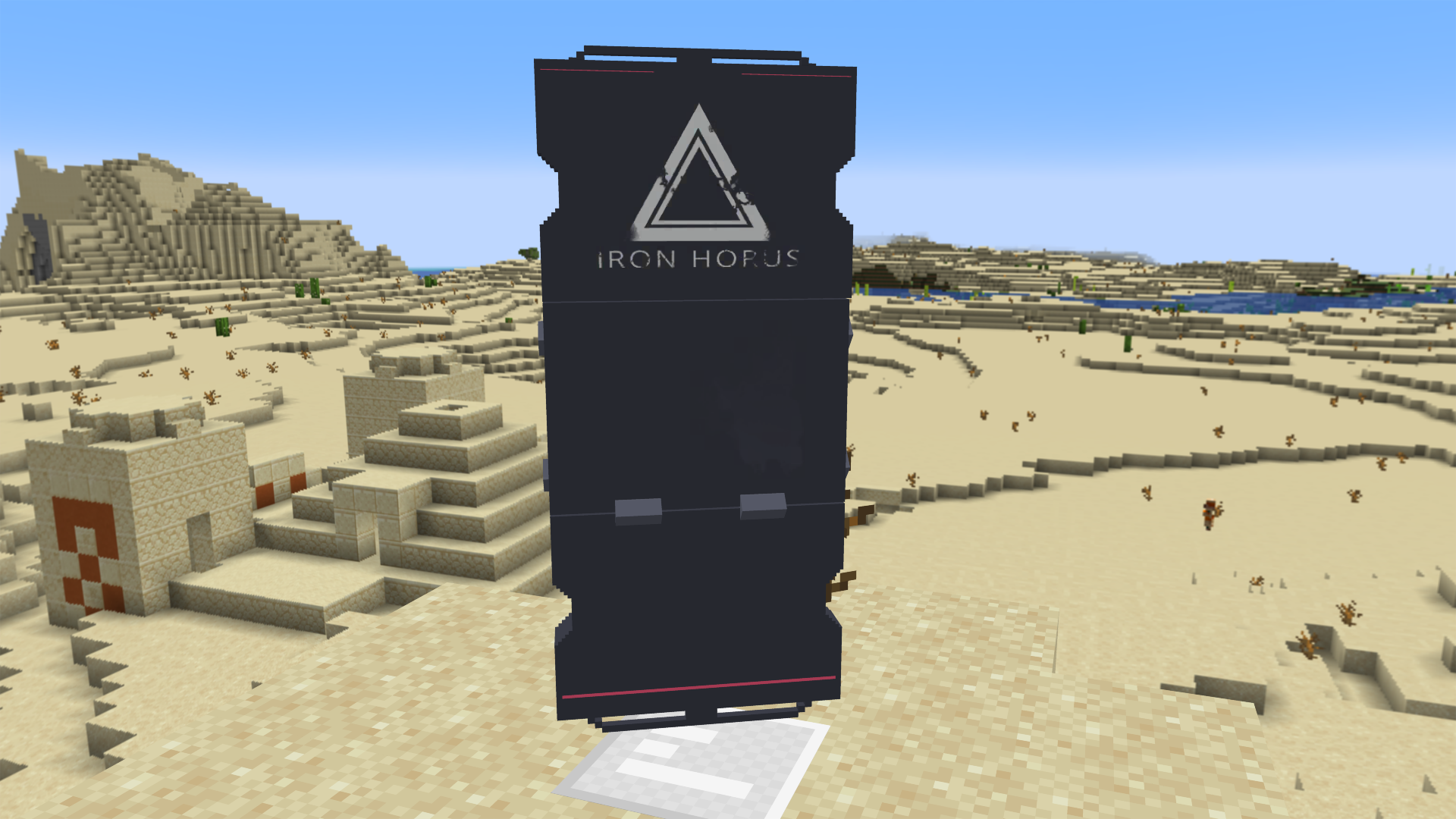 Blue Archive Takanashi Hoshino Iron Horus Shield - Gallery - Minecraft ...