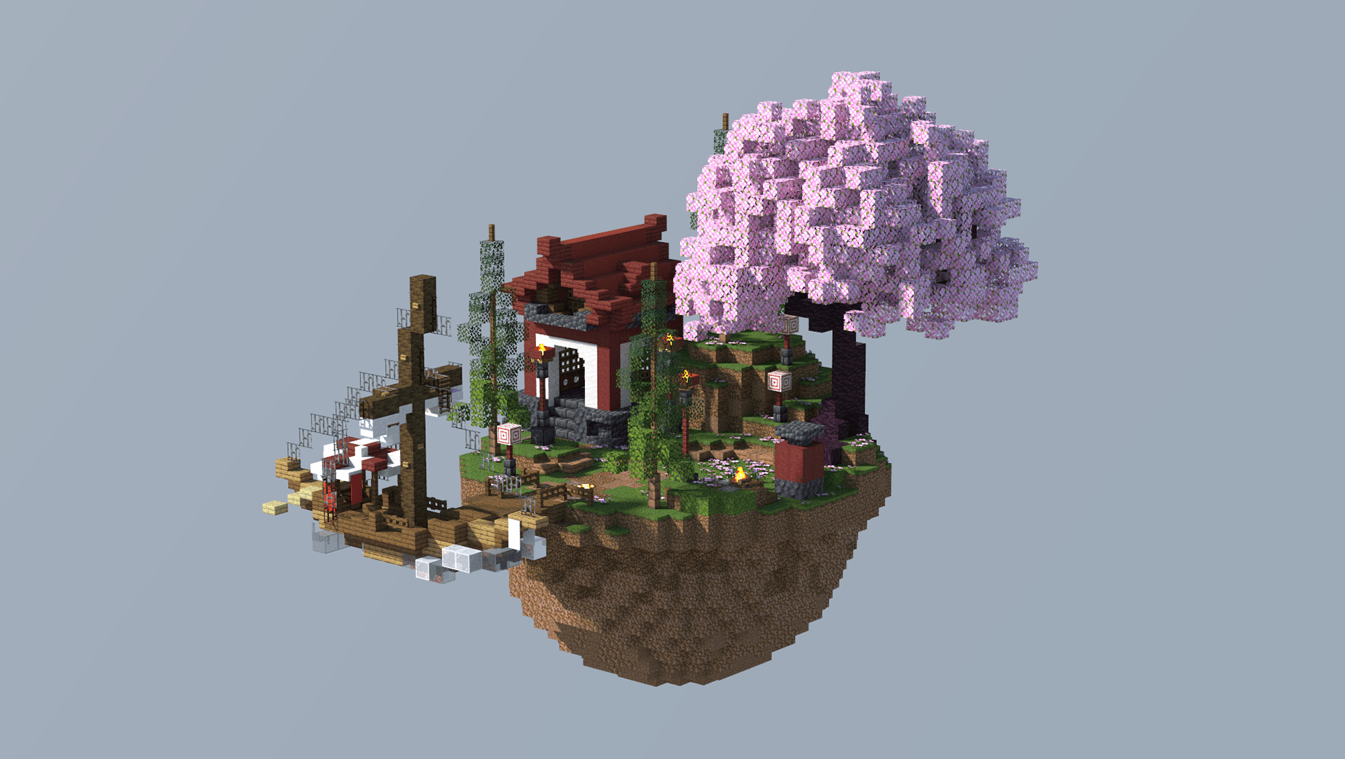 Serene Skywars - Gallery - Minecraft Bedrock Maps - CurseForge