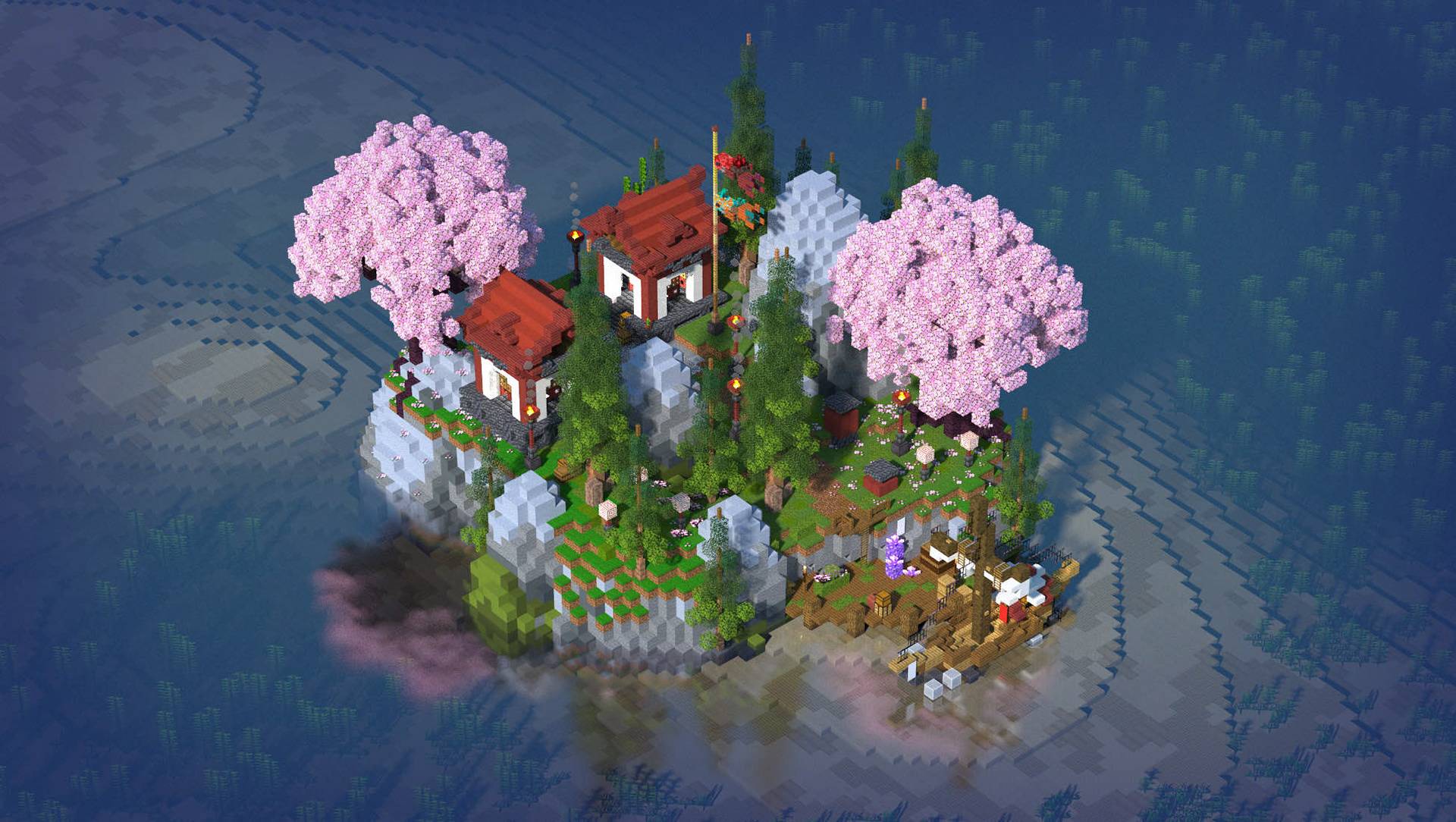 Serene Skywars - Gallery - Minecraft Bedrock Maps - CurseForge