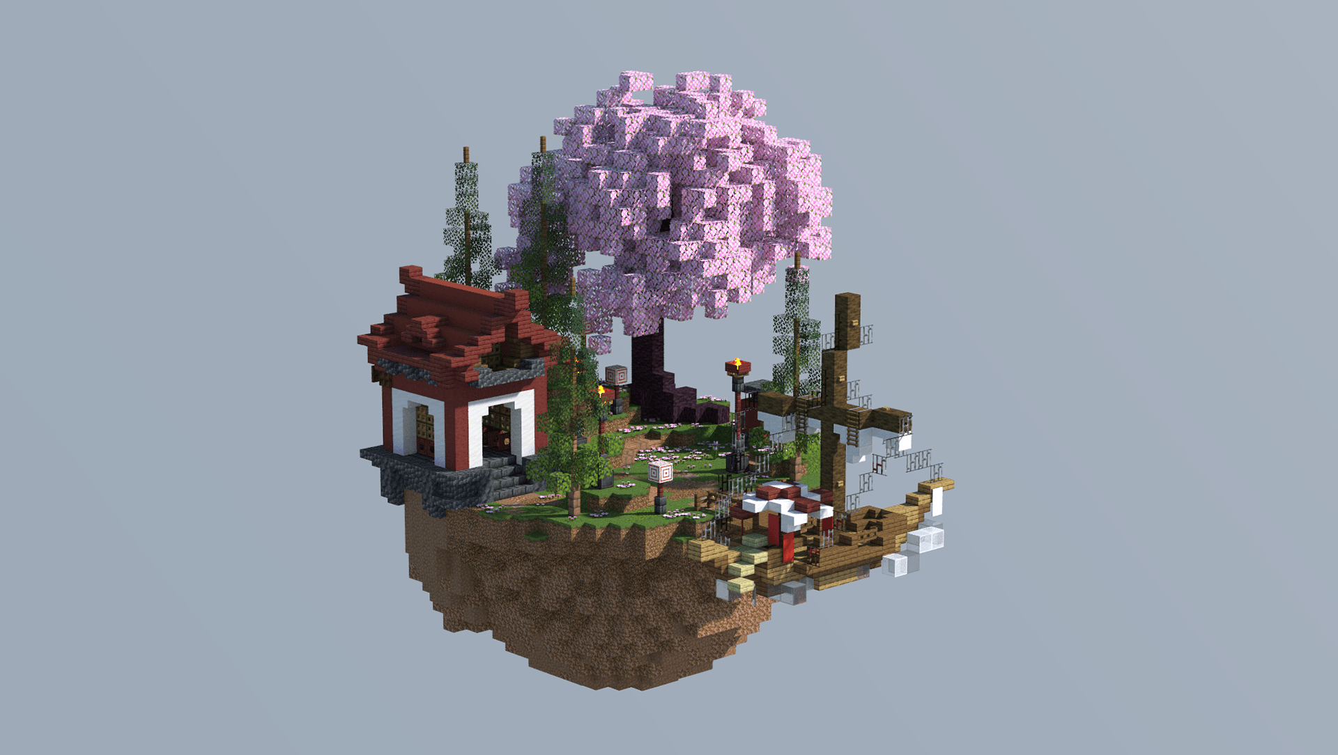 Serene Skywars - Gallery - Minecraft Bedrock Maps - CurseForge