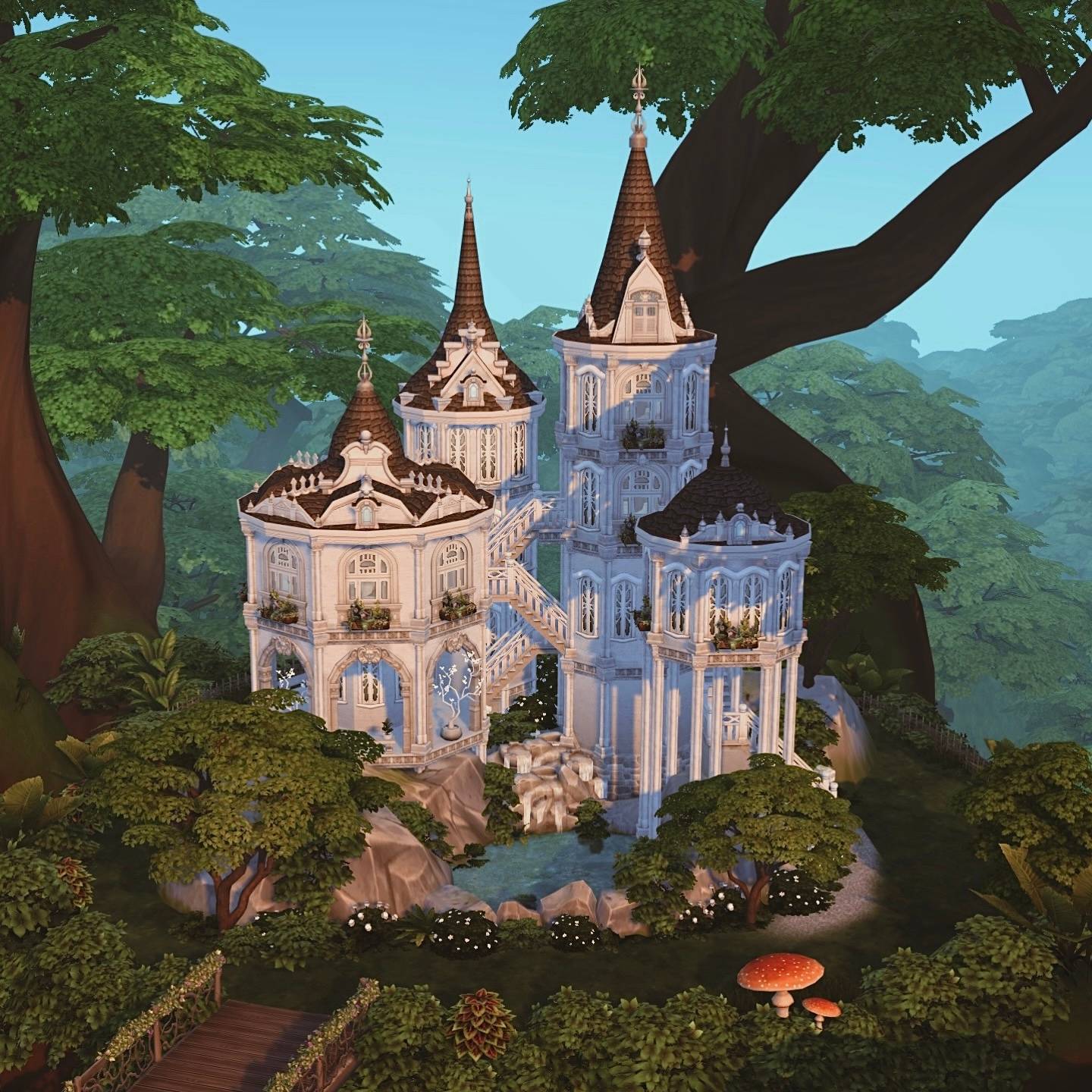 Elf Mansion | No CC - Gallery - The Sims 4 Rooms / Lots - CurseForge