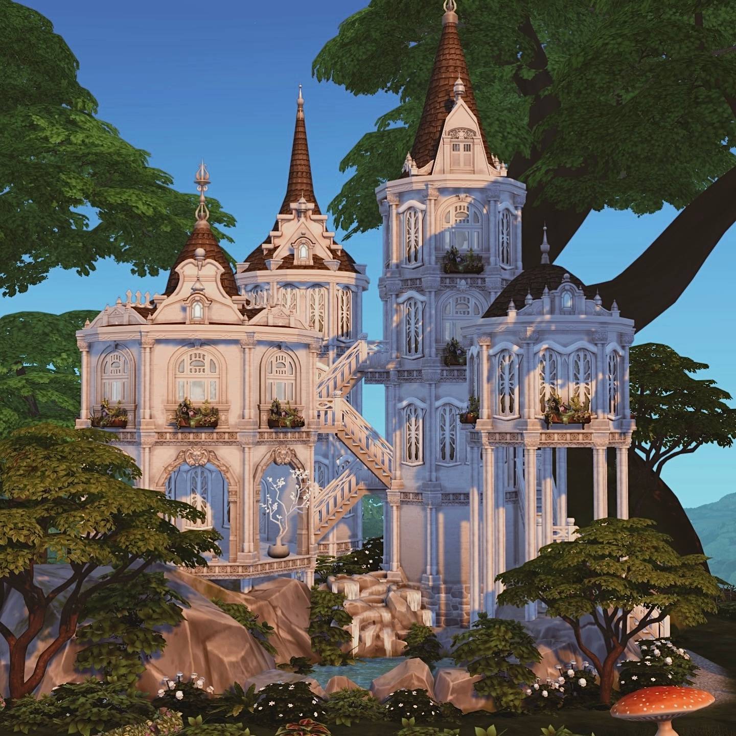 Elf Mansion | No CC - Gallery - The Sims 4 Rooms / Lots - CurseForge