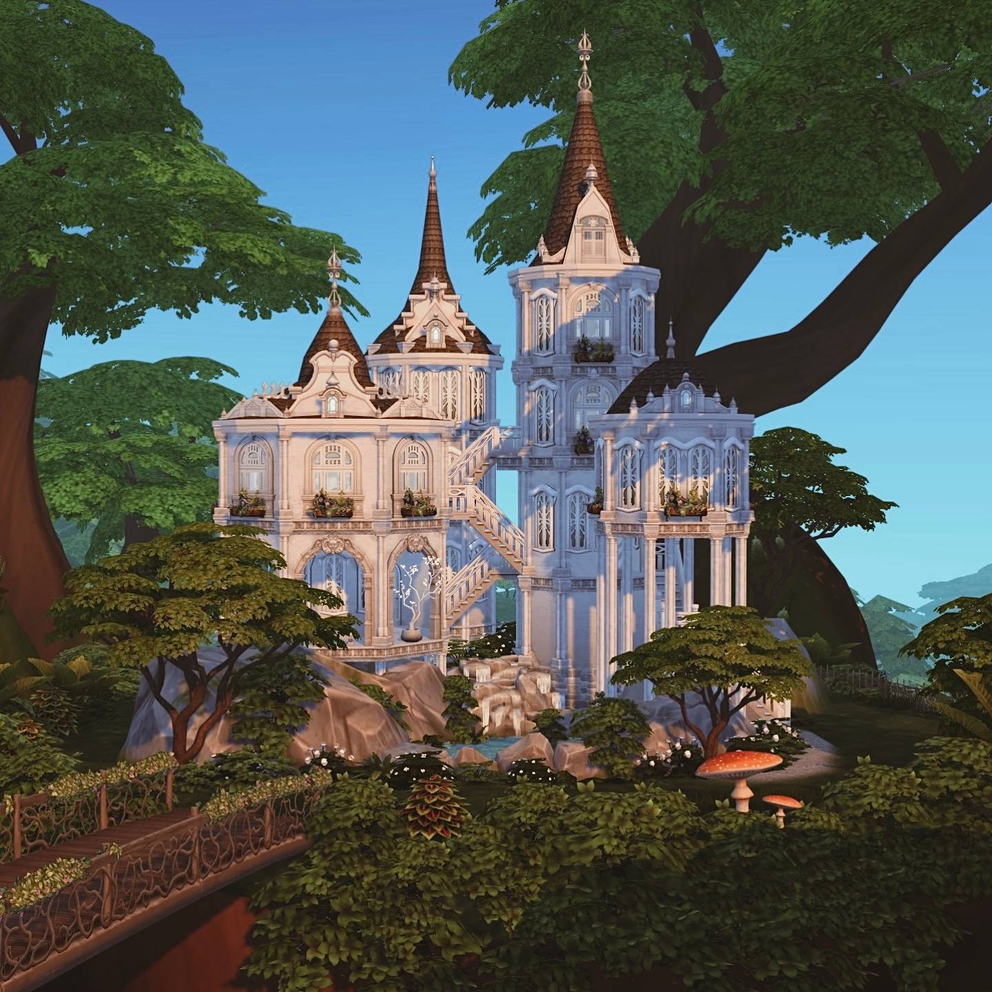 Elf Mansion | No CC - Gallery - The Sims 4 Rooms / Lots - CurseForge