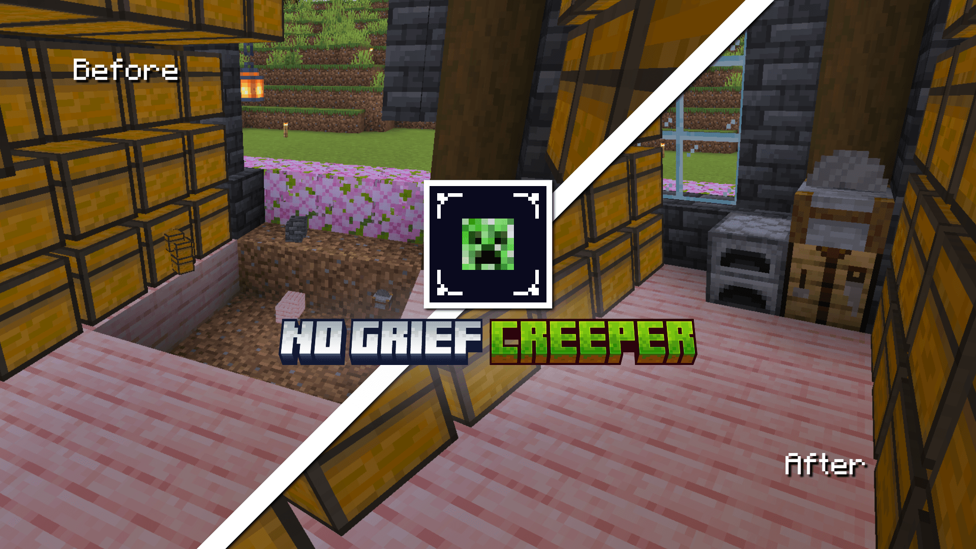 No Grief Creeper - Minecraft Bedrock Addons - CurseForge