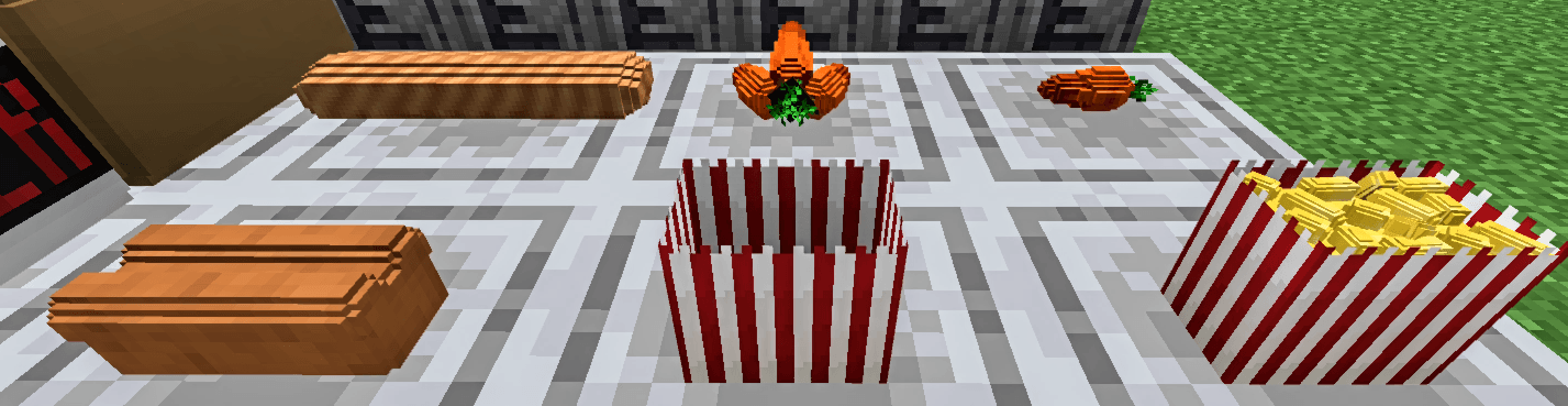 Furniture : Food Decorations! v2.2 NOW OUT - Gallery - Minecraft ...
