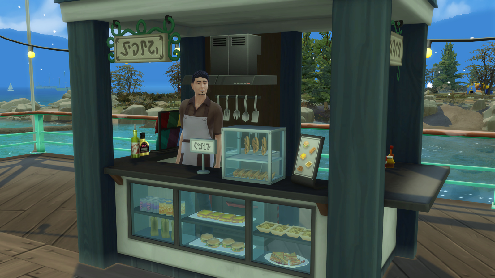 Stall Vendors Role Outfit Disabled - The Sims 4 Mods - CurseForge