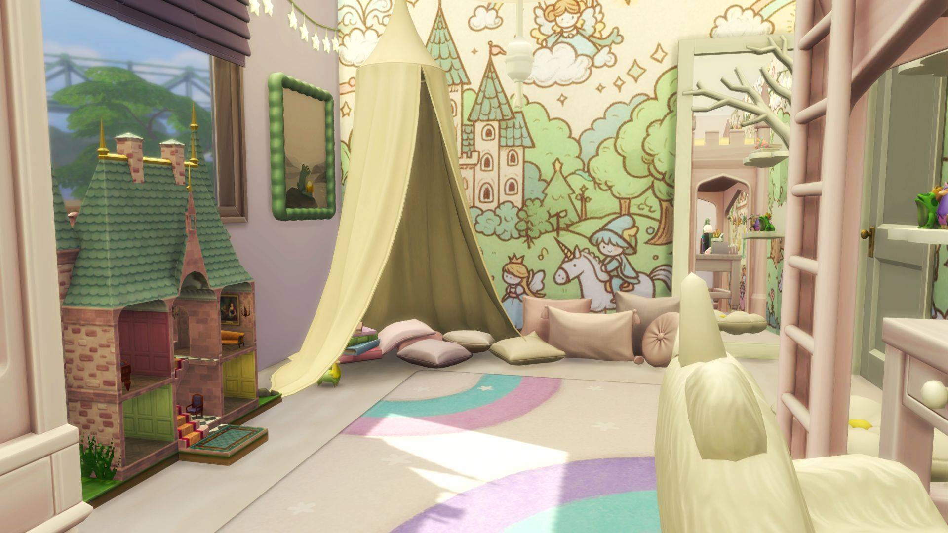 Simple Living Fairytale Kids Room - The Sims 4 Rooms / Lots - CurseForge