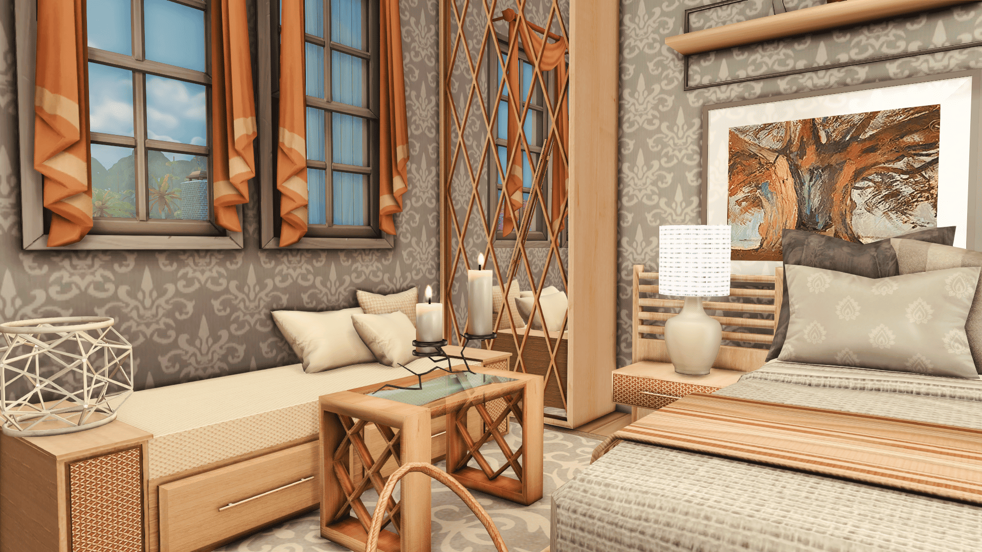 Farmhouse Master Bedroom Retreat - Gallery - The Sims 4 Rooms / Lots ...