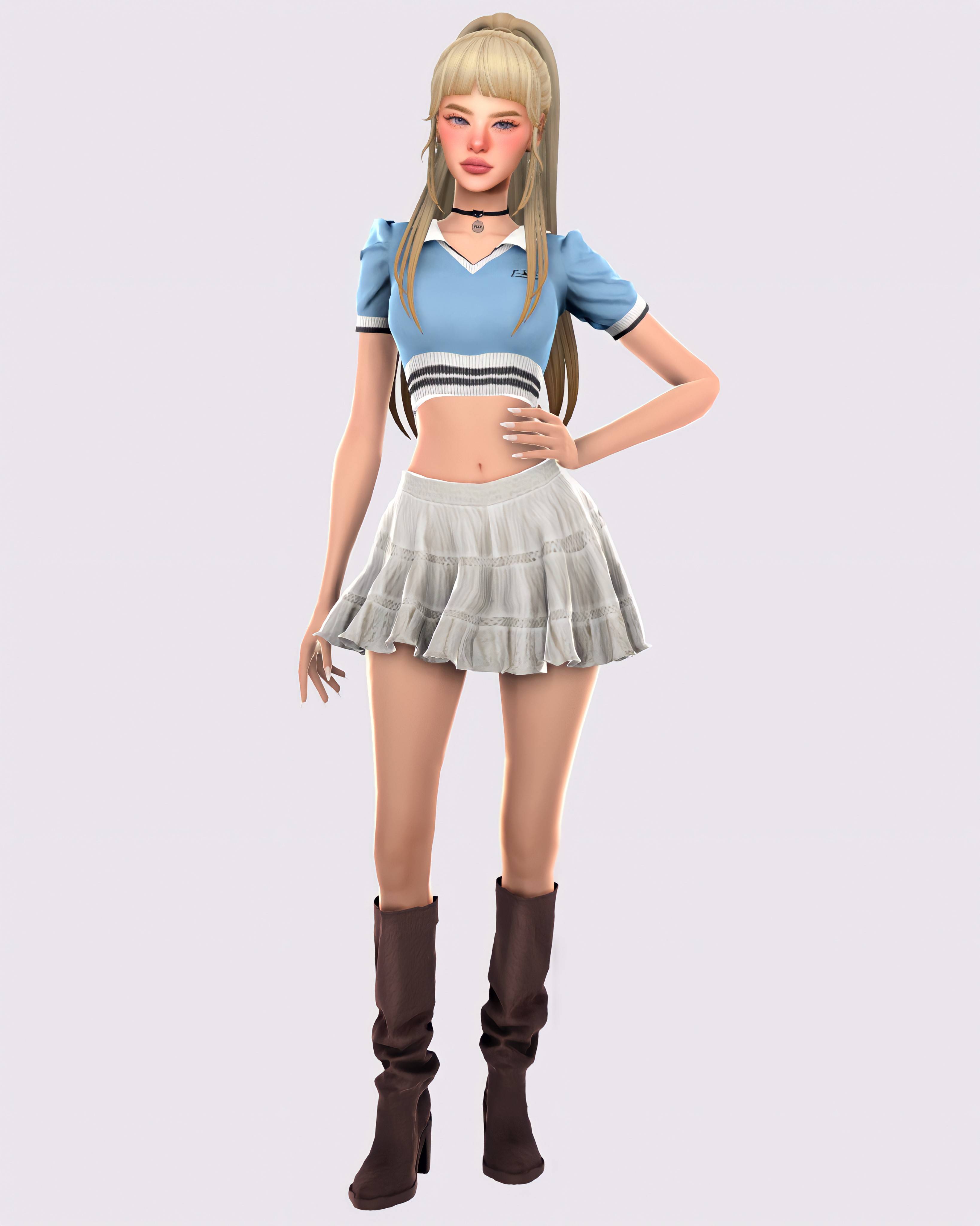 Elyse Terrell - Gallery - The Sims 4 Sims / Households - CurseForge