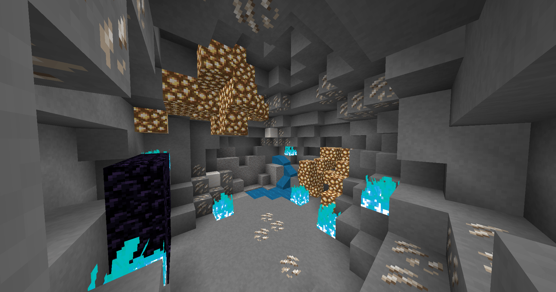 Better Blue Nether - Gallery - Minecraft Resource Packs - CurseForge