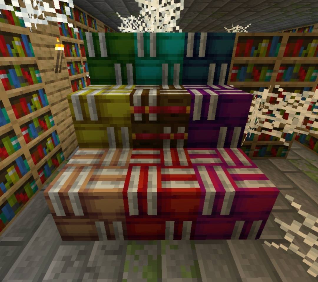 Blocks of Books - Gallery - Minecraft Bedrock Addons - CurseForge