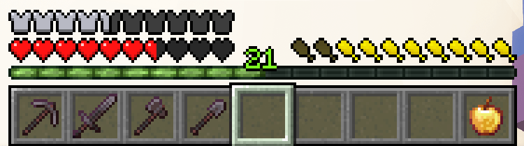 Choose Your UI - Hunger Bars - Minecraft Resource Packs - CurseForge