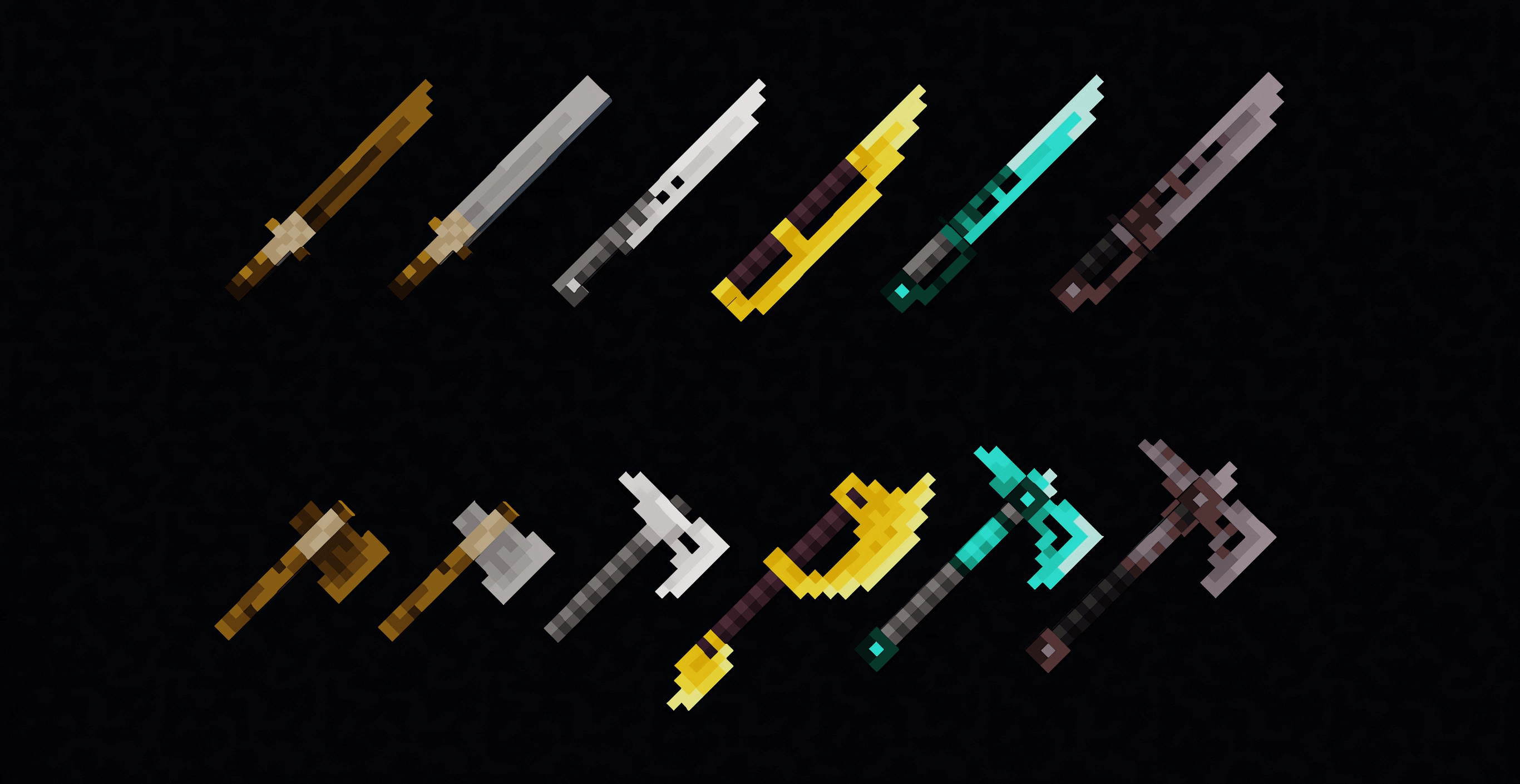 [ Java ] Tactical 3D Tools PvP X Simply Swords - Minecraft Resource ...