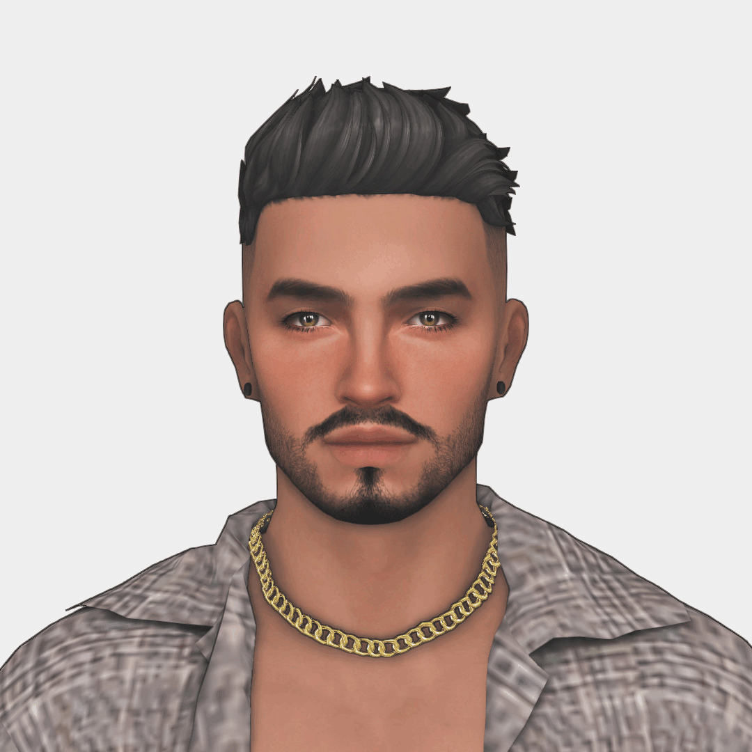 Dixon Hair - The Sims 4 Create a Sim - CurseForge