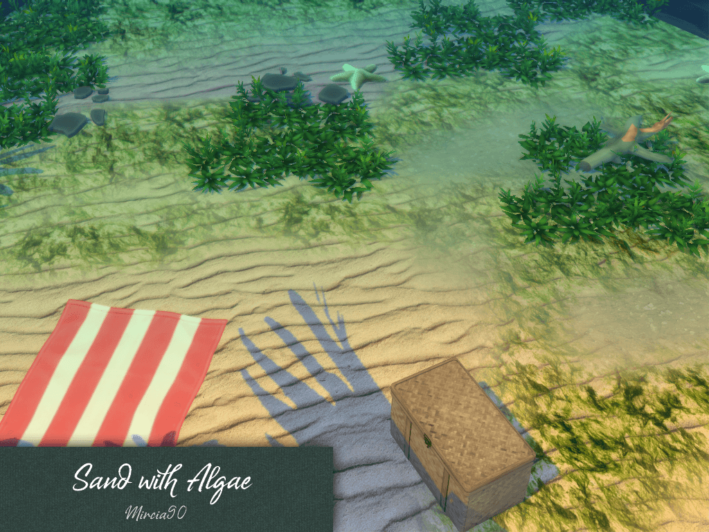 Sand with Algae [terrain paint] - Gallery - The Sims 4 Build / Buy ...